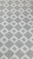 China White Lace 100% Cotton Hollow-up Lace Fabric Embroidered Lace Mesh Lace Fabric Occasion Evening Fabric for sale