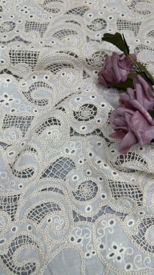 China Hollow-up Lace Fabric Embroidered Lace Mesh New Collection Evening Fabric for sale