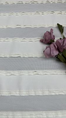 China High-Quality Lace Fabric for Wedding Dresses Embroidered Mesh Tulle Fabric Material for sale