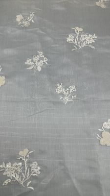 China High Quality Floral Tulle Mesh Fabric Breathe Mesh Lace Fabric Leafy Sequin Fabric for sale