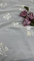 China High Quality Floral Tulle Mesh Fabric Breathe Mesh Lace Fabric Leafy Sequin Fabric for sale
