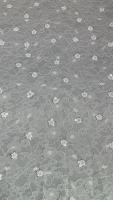 China White French Chantilly Lace Fabric Luxury Sequin Lace for Evening Gowns and Couture Designs for sale