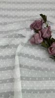 China Pleated Lace Fabric Mesh Lace Breathe For Gowns Couture Fabric Leafy Luxury Occasion Evening for sale