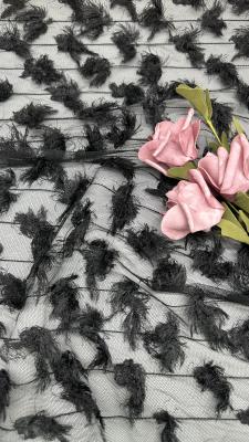 China Leafy Fabric hollow-up Chantilly Lace High Fabric For DIY Clothing Dress for sale
