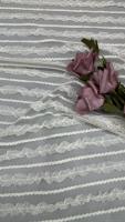 China Tulle Mesh Fabric Lace Fabric Pleated Fabric For Garments Couture And Fashion Design for sale
