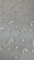 China Luxury Sequin Beaded Embroidered Fabric Lace Fabric For Couture Occasion for sale