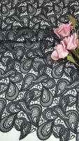 China Chantilly Lace Fabric With Irregular Edges  Sheer Romantic Lace For Wedding Veils And Dresses for sale