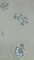 China Sequin Lace Fabric Embroidered Chantilly Elegant Dresses Fabric For Party Dresses for sale