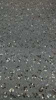 China Embroidered Leafy Metallic Floral Lace Fabric for Dressmaking Wedding Gowns Shining Fabric for sale
