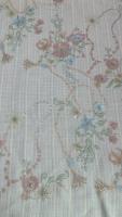 China Shinning  Leafy Sequins  Lace Fabric for Full Dress East Culture Dinner Gowns Shining Fabric for sale