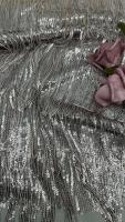 China Fringe Sequin Fabric Elegant and Shinning For Girls And Handmade Accessories for sale