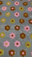 China 3D Floral Lace Sequin Luxury Fabric For Gowns Intricate Embroidery With Subtle Sparkle for sale