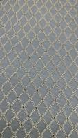 China Baroque Style Gold Corded Lace Opulent Vintage Design For Dramatic Couture Dresses for sale