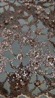 China Black Midnight Sequin Lace With Micro Sequins Unique Depth And Sparkle For Sophisticated Evening Wear for sale
