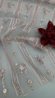China French Tulle Lace With  Sequin Ultra Fine Mesh For Couture-Inspired Formal And Evening Wedding Wear for sale