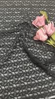 China Black Lace Mesh Hollow Up E Effect For Artistic Wedding Evening Party Dresses for sale