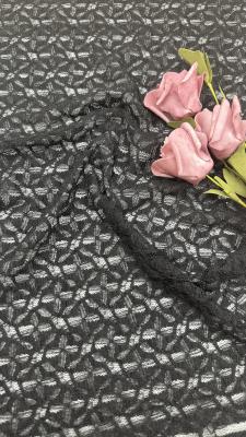 China Black Lace Mesh Hollow Up E Effect For Artistic Wedding Evening Party Dresses for sale