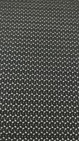 China 100% Polyester Black Corded Lace Fabric Hollow-up Breathe For Cauasl Gowns for sale