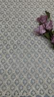 China Corded Lace Fabric 100% Cotton Circle 100% Cotton for Evening Dresses for sale