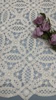 China High Quality Leafy Corded Lace Fabric 100% Cotton Circle for Evening Dresses Clothing for sale