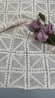 China 100% Cotton Leafy Corded Lace Fabric Windows Design for Evening Dresses Girlas Clothing for sale