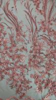 China Embroidery Lace  Fabric New Collection Grond Elegant Breathe Elegant for Party Gowns for sale