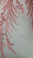 China Embroidery Lace  Fabric New Collection Grond Elegant Breathe Elegant for Party Gowns for sale