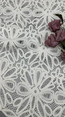 China 100% Cotton Luxury Lace Fabric New Collection Grond Elegant for Party Gowns for sale