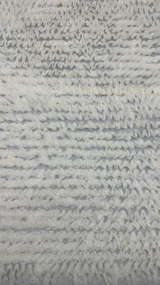 China Pleated Lace Fabric 100% Polyester Mesh Ground Breathe Luxury for Wedding Dress for sale