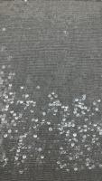 China Sequin Embroidered Fabric Plaid Shinning Design Breathe Luxary for Party Gowns for sale