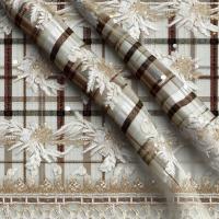 China Plaid Sequin Embroideded Lace Fabric Elegant Shining Customized New Collection Fabric for sale
