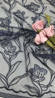 China Seqiun Embroideded Lace Mesh Luxary High Quality Elegant Fabric for sale