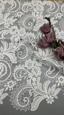 China Luxary Embroidered Lace Fabric Good Quality Floral Beauty Dresses for sale