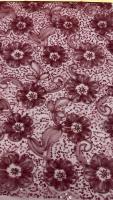 China Sequin 3D Floral Lace Fabric Fabric Fresh Styles for Your Brand Customized Dresses Gowns for sale