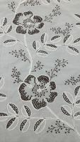 China 3D Floral Fabric High Luxary White Cloth Lace Fabric for Bridal Beautiful Wedding Party Gown for sale
