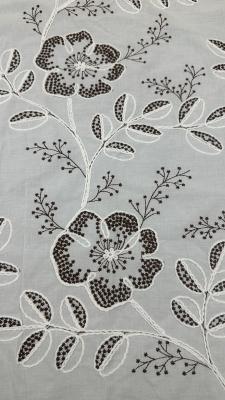 China 3D Floral Fabric High Luxary White Cloth Lace Fabric for Bridal Beautiful Wedding Party Gown for sale