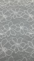 China White lace Fabric High Luxary Hollow-up Elegant Cloth for Bridal Beauty Wedding Party Gown for sale