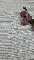 China Stripe Embroidered Cord Lace Fabric Guipure Elegant Luxary Hollow-up for Bridal Wedding Fabric for sale