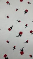China Special Design Traditional Rose Flocked Mesh Lace Quality Customized for Elegant Fabric For Gown for sale