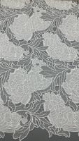 China Luxary Laser Embroidered Lace High Quality Guipure Fabric Beautiful Special Design for sale