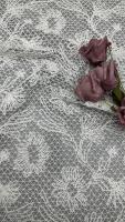 China Hollow-up Embroidered Guipure Lace Fabric Luxary Embroiedered Special Design Brand for sale