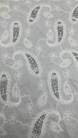 China White Embroidered Guipure Lace Fabric Luxary Special Design Brand For Wedding Dresses for sale