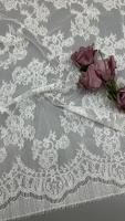 China White Chantilly Lace Guipure Luxary Special For Dress For Wedding Dresses Customized Factory for sale