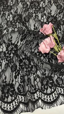 China Flocked Chantilly Lace Guipure Luxary Mesh Pattern Special For Dress For Wedding Dresses Customized Manufacturer for sale