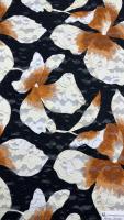 China Colorful Black And White Flowers For  Wedding Dresses Customized Beautiful Dresses for sale