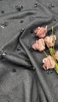 China OEM Lace Fabric Manufacturer for Fashion Designers Sequin Embroidered Lace Fabric Elegant Beautiful Color for sale