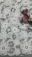 China Custom Floral Lace Fabric Manufacturer for Bridal Dresses Wholesale Stretch Lace Fabric Supplier for Lingerie Brands for sale