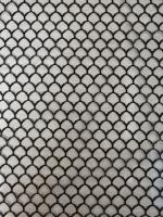 China Black Polyester Tulle Mesh Fabric for sale