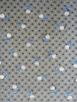 China 49 inch Flower Embroidery Lace Fabric for sale