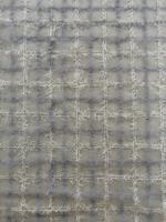 China 125CM Blue Geometric Lurex Applique Embroidery Fabric for sale
